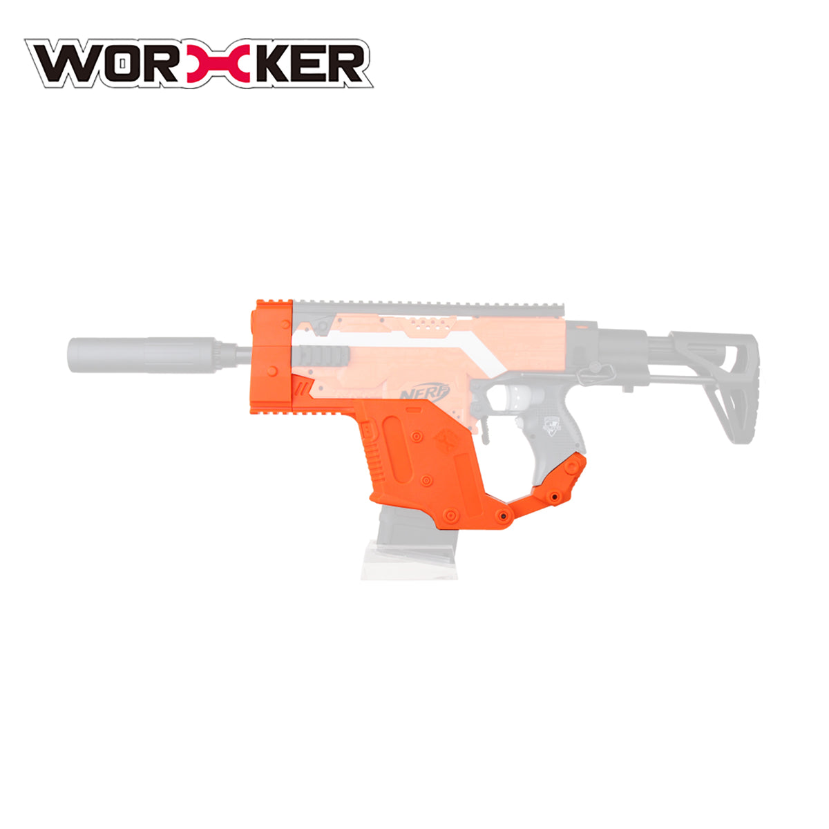 WORKER Magazine Cover Style Kits for nerf stryfe Orange Color | Worker ...