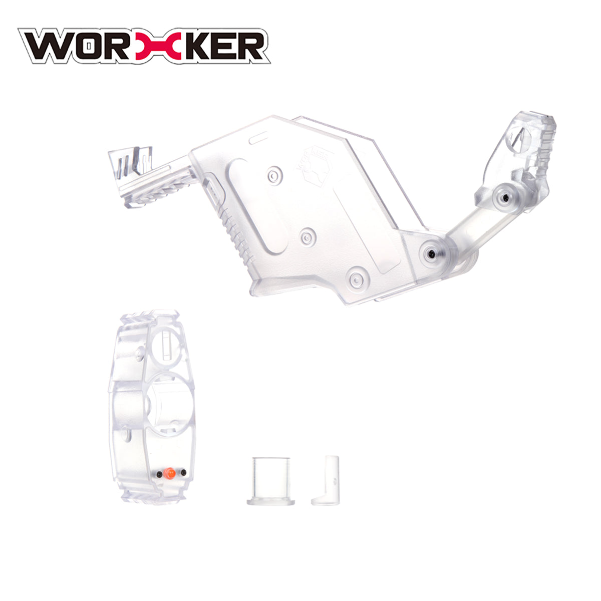 Kriss Vector Type Cover Mod for Nerf Stryfe Modify Toy (Clear) | Worke ...