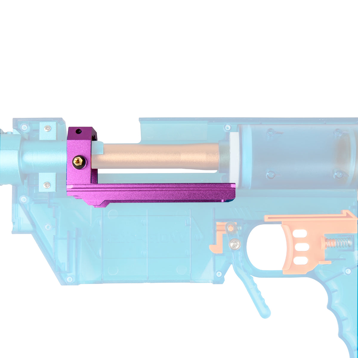 WORKER Alloy Modification Solid Final Stage Kit for Nerf N-Strike Elit ...